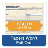 Employee Record Master File Jacket, Straight Tab, Letter Size, Manila ...