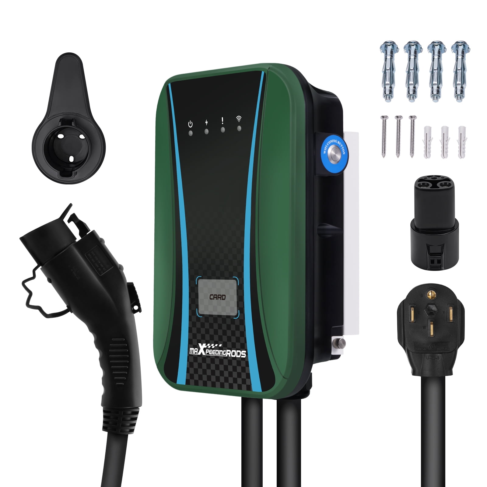 Maxpeedingrods EV Charger Extension Cable Car Electric Vehicle Charging ...