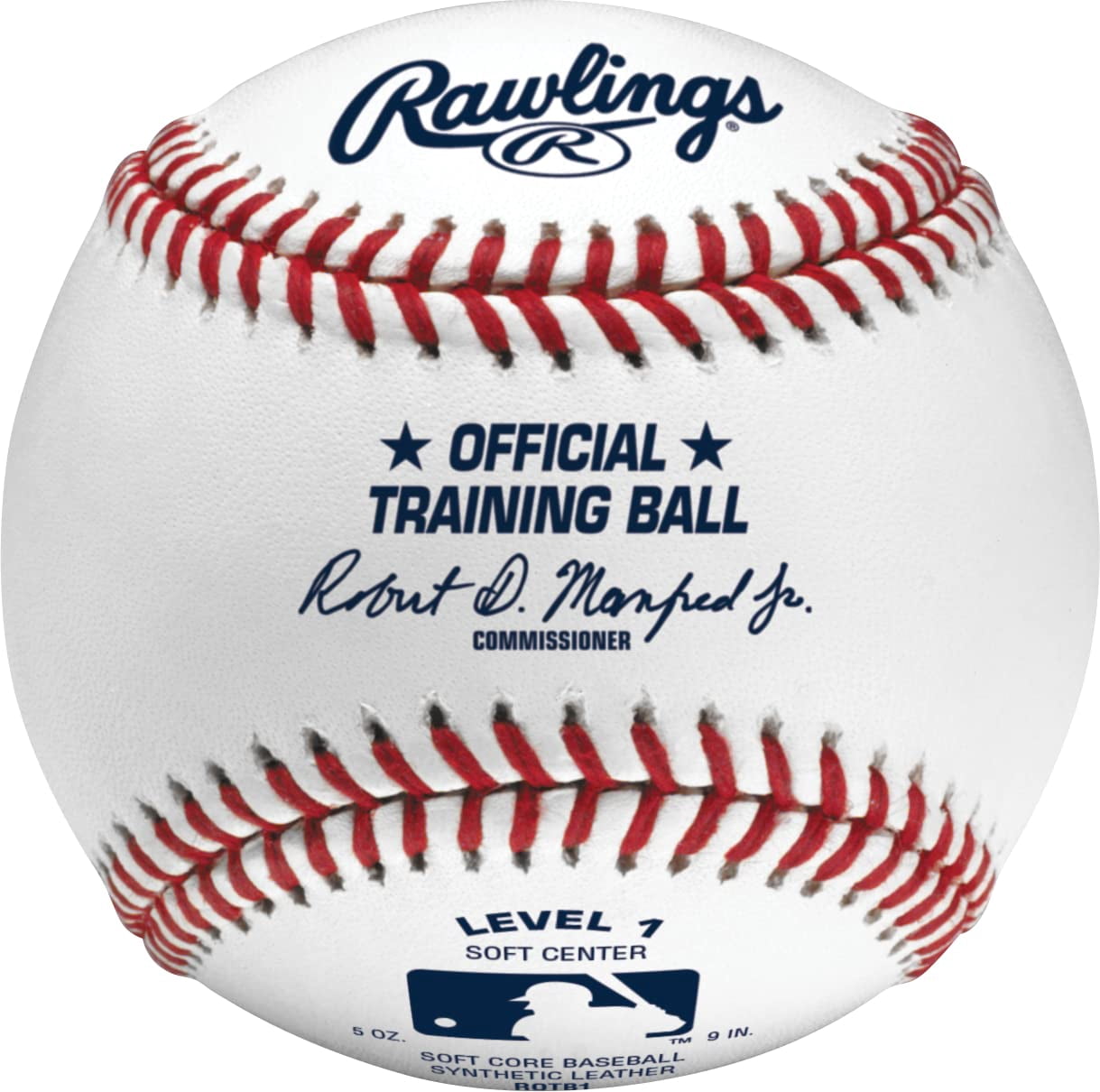 Rawlings Polyurethane Soft Center Training Baseballs, Level 1 Ages (5-7 ...