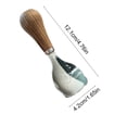 Xheghe Stylish Walnut Wood Spoon and Fork Set with Stainless Steel ...