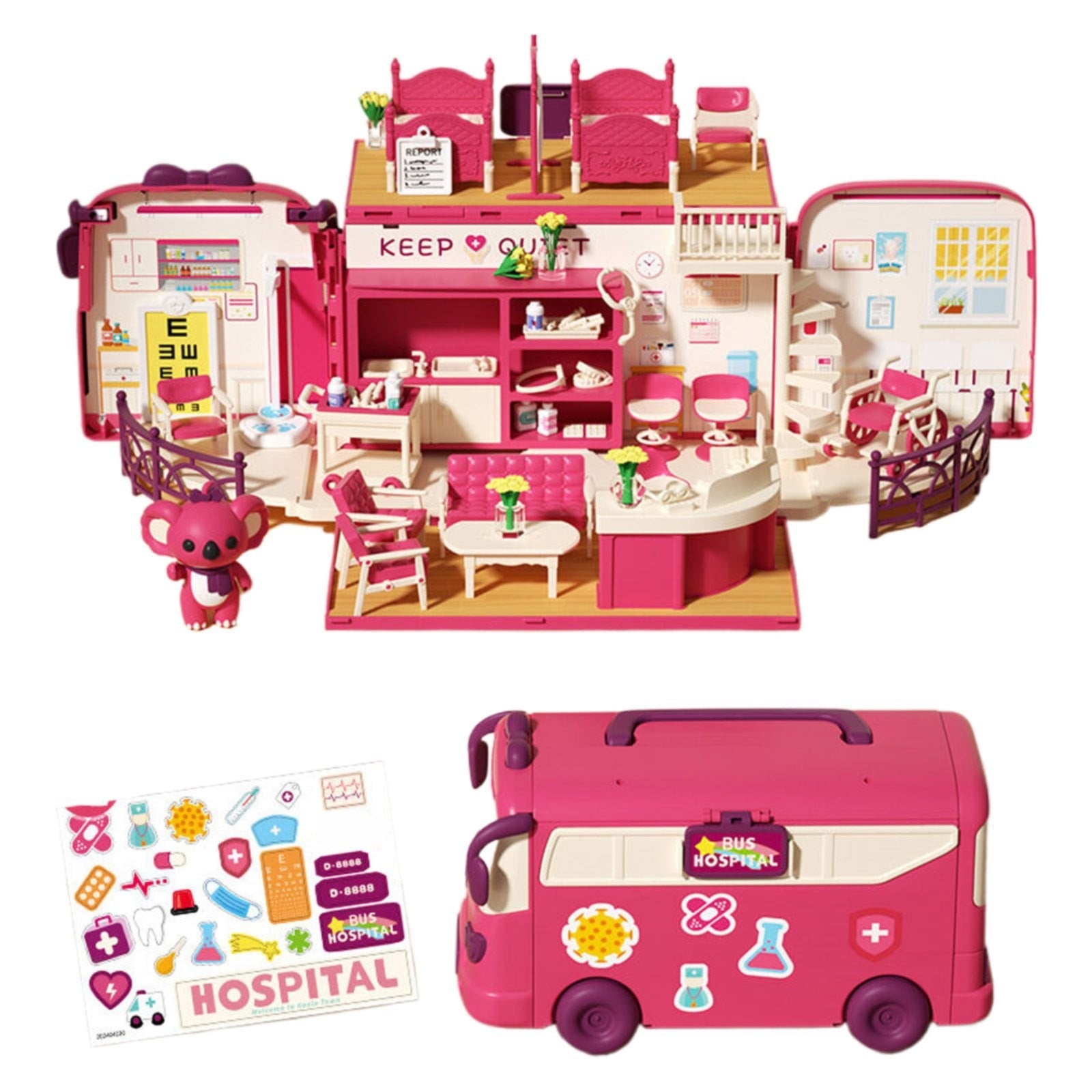 Click here for Kjfeif 2025 Unique Design Dollhouse Playset  Diy P... prices