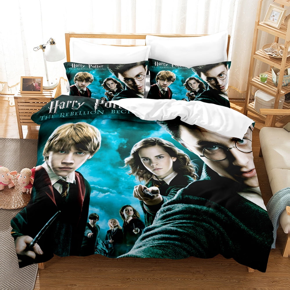 Click here for Harry Potter Bedding Three-Piece Set  Bed Sheet Du... prices
