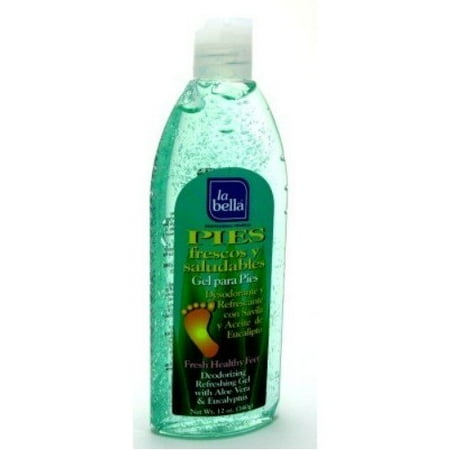 La Bella Deodorizing Refreshing Foot Gel, 12 oz - Walmart.com