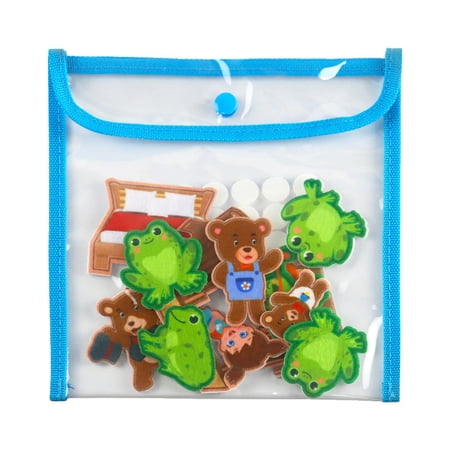 Mixed Color Flatback Felt Roses WOBOX Emotion Learning Felt Board ...