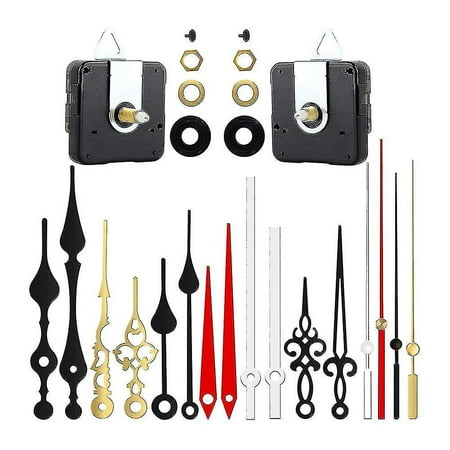 Silent Quartz Clock Movement,long And Short Axis Clock Mechanism ...