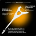 DenTek Complete Clean Easy Reach Floss Picks, No Break No Shred, 75 Count, 3 Pack - Walmart.com