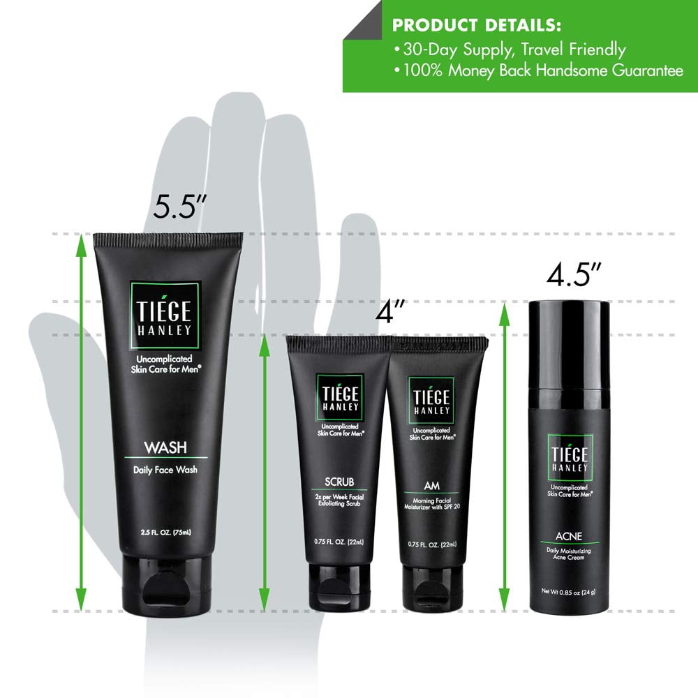 Tiege Hanley Mens Acne System - Level 1 | Nepal | Ubuy