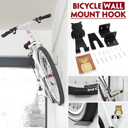 Bicycle Bike Pedal Hanger Holder Hook Wall Mount Storage Display Rack ...