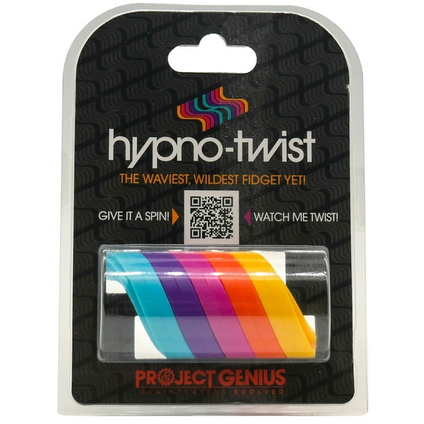 Hypno-twist –Hypnotic Fidget Toy, Glide the colorful rings for a ...