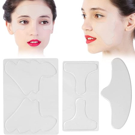 Face Wrinkle Patches, Anti-Wrinkle Silicone Patches, Transparent ...