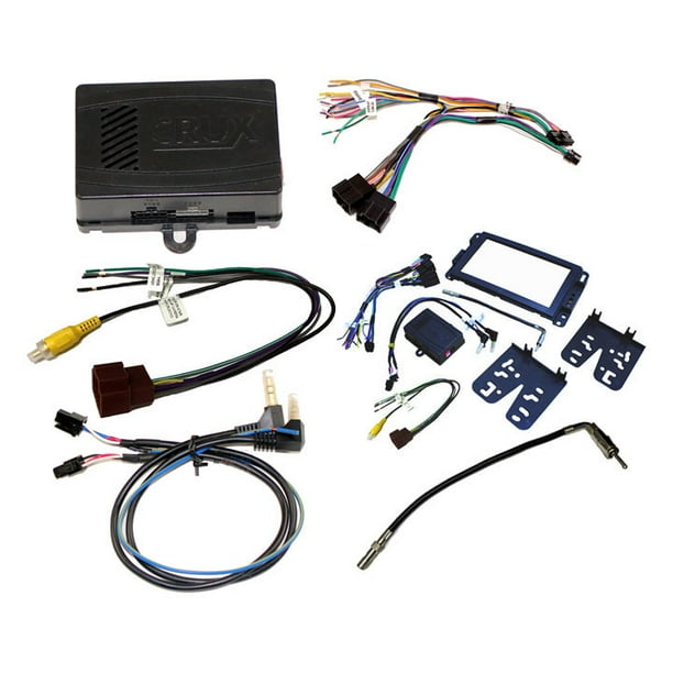 Crux DKGM-49 Radio Replacement with Steering Wheel Control Retention for GM LAN 29 Bit Vehicles ...