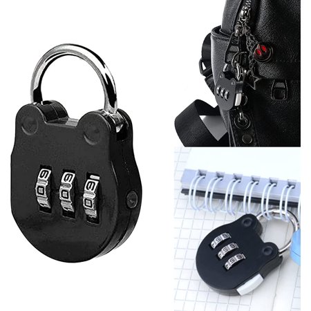HUSERYT Combination Padlock, Combination Suitcase Padlock, Combination ...