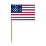 8Pcs Cocktail US American Toothpick Flag Cake Topper Picks Mini Small ...