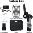 [Upgrade]Electric Mini Belt Sander,Geevorks Cordless Air Belt Sander ...