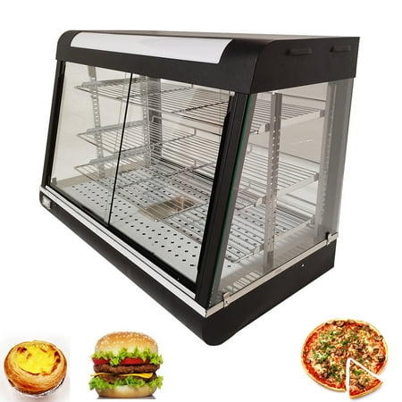 INTBUYING 35" Commercial Desktop Food Display Warmer Egg Tart Pizza ...