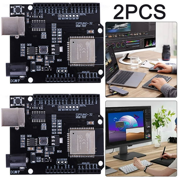 [HW-707] Placa desarrollo ESP32 Serial Ethernet Internet las ...