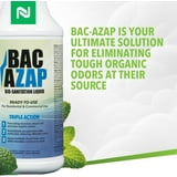 Bac-Azap Odor Eliminator, Ready-to-Use Bio-Sanitization Liquid ...