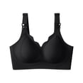 Hduncf Underwear Women's Thin Style No Steel Ring Support Gathering ...
