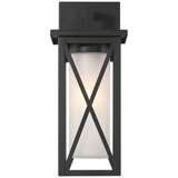 360 Lighting Raynor 15" High Modern Outdoor Wall Light Fixture Mount ...