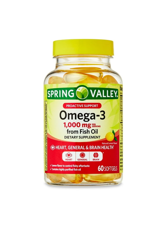 Spring Valley Fish Oils in Spring Valley - Walmart.com