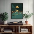 Affixzi Fox Pool Hall Poster – Retro Billiards, Moody Animal Wall Art ...