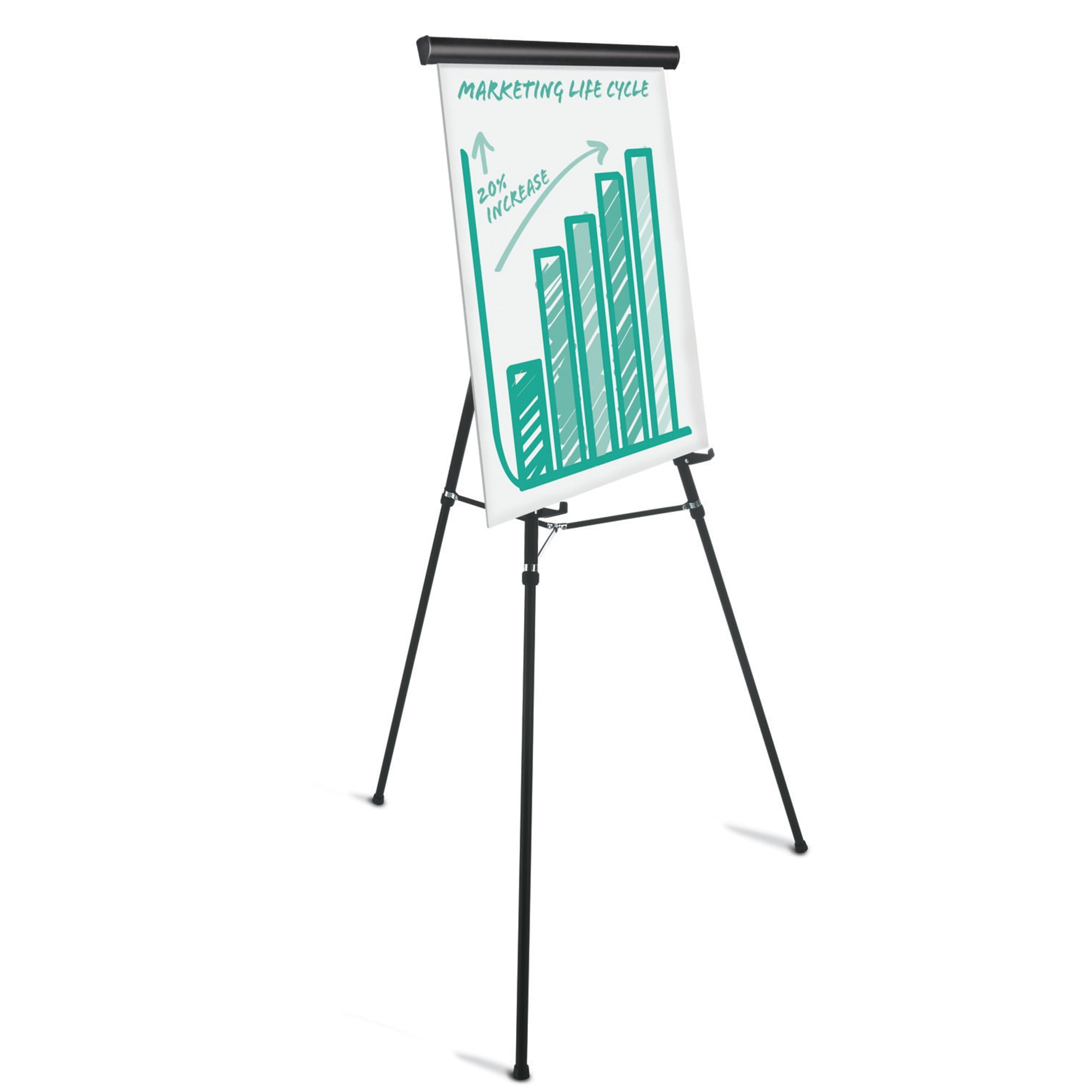 Office Depot Heavy Duty Presentation Easel, Black, 354218 - Walmart.com