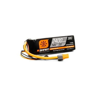 Spektrum Accessories 2200mAh 3S 9.9V Smart LiFe ECU Battery IC3 ...