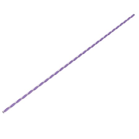 Twisted Dark Purple Line Solid Acrylic Round Rod PMMA Bar 500mmx6mm ...