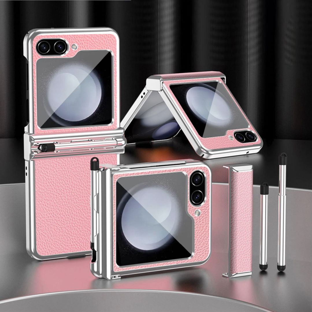 Ofocase for Samsung Galaxy Z Flip 5 Case with Pen & Two Hinges ...