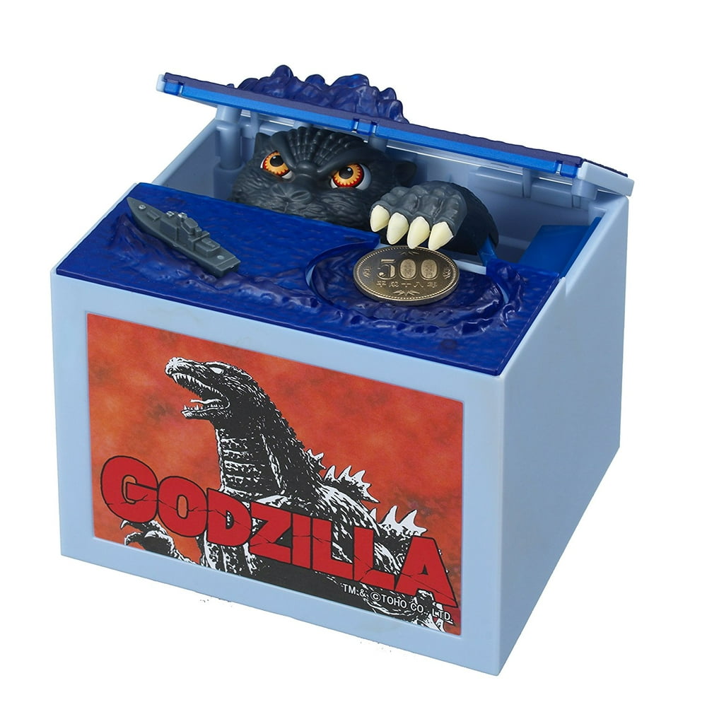 Godzilla Stealing Coin Bank - Walmart.com - Walmart.com