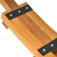 Teak Finish Larch Hammock Base (ONLY) - Walmart.com