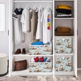 Foldable Fabric Storage Bin Home Cubes Clothing Organizer Bins Large ...