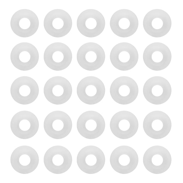 Swing Bottle Gasket,25Pcs Beer Swing Flip Top Bottle White Silicone ...