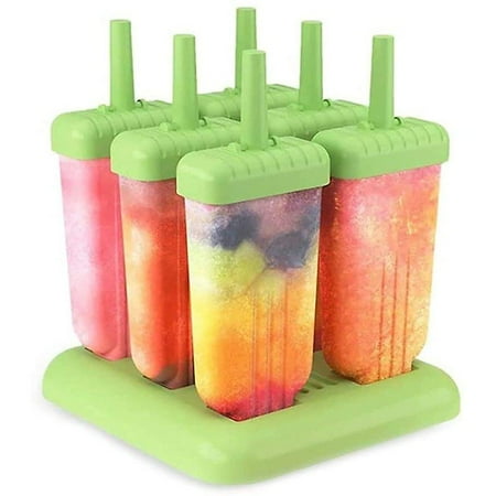 Popsicle Molds Ice Cream Molds,Food Silica Gel Square Ice Cream Molds ...
