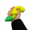 Artificial Banana Stress Relief, Soft Flexible Squeezing Tool, for Home ...