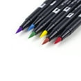 Tombow Dual Brush Pens, Dual-Tip Art Markers, Pastel, 6 Pack - Walmart.com