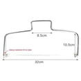 1/2Pcs Adjustable Height Line Cake Cut Slicer Adjustable Stainless ...