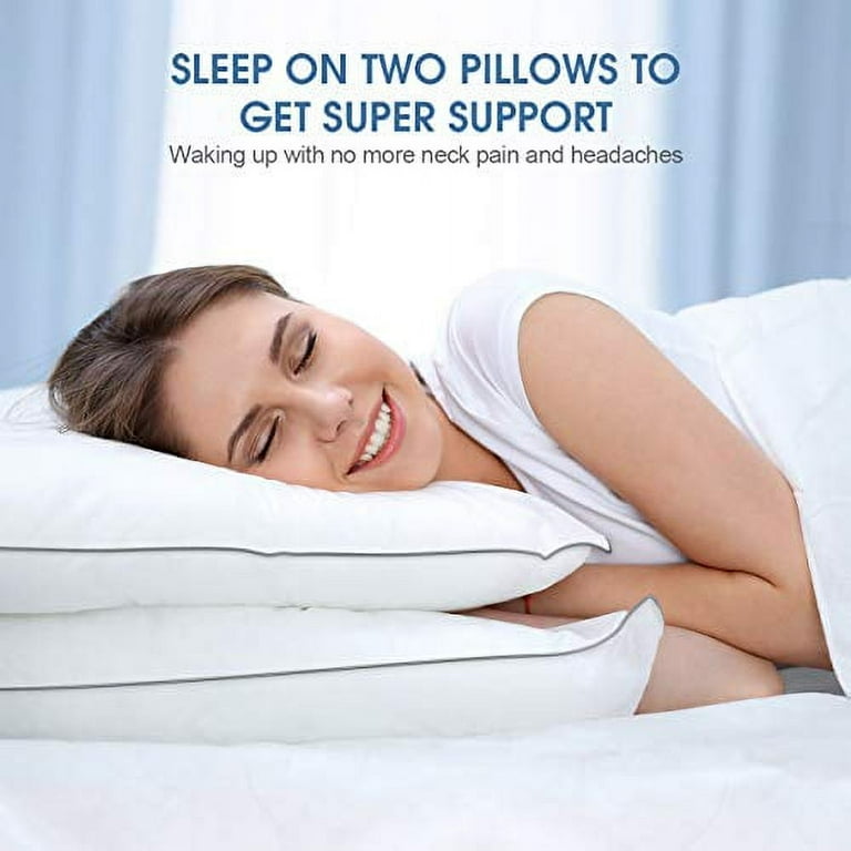 HOKEKI 2-Pack King Size Pillows (20X36), Hotel Quality HOKEKI 2-Pack King Size Pillows (20X36), Hotel Quality