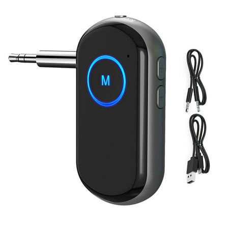 Bluetooth-Compatible Receiver Hands-free Calls Noise Cancellation Hi-Fi ...