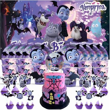 Grimace Party Supplies Decor Movie Backdrop Plates Banner Background ...