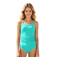 CAIVO Toddler Girls Swimsuit Two Piece Swimwear Sets Scoop Neck ...