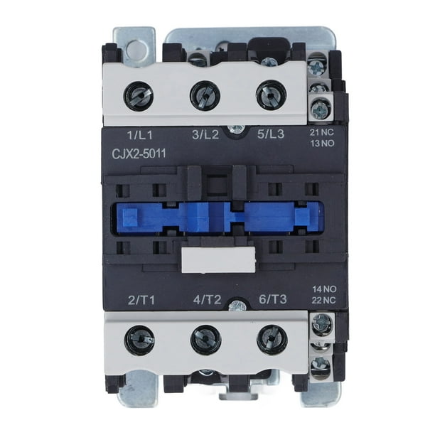 Electric Contactor, 220V 50A ABS Copper AC Contactor For Power ...