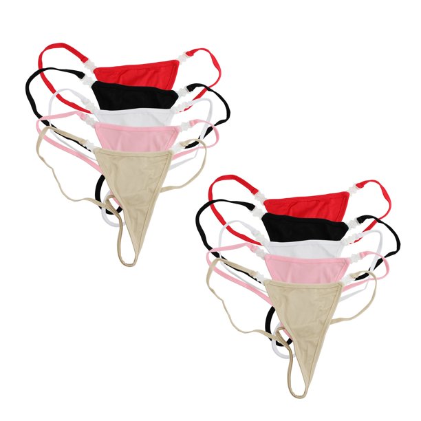 Flirtzy Mini Micro Stretchy Y Back G-String Thong with Breakaway Clasps ...