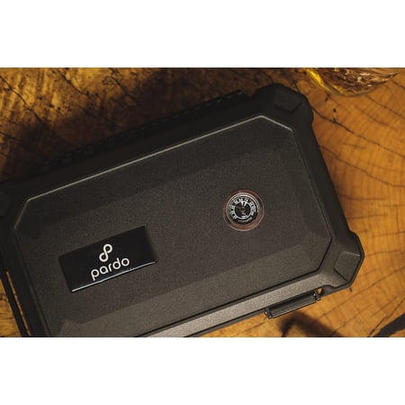 Pardo Cigar Travel Humidor Case Built in Hygrometer - Holds up - Walmart.ca