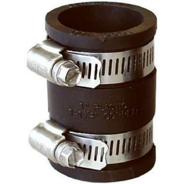 Fernco P1059-22 2-Inch by 2-Inch Rubber Flexible Coupling Repair ...