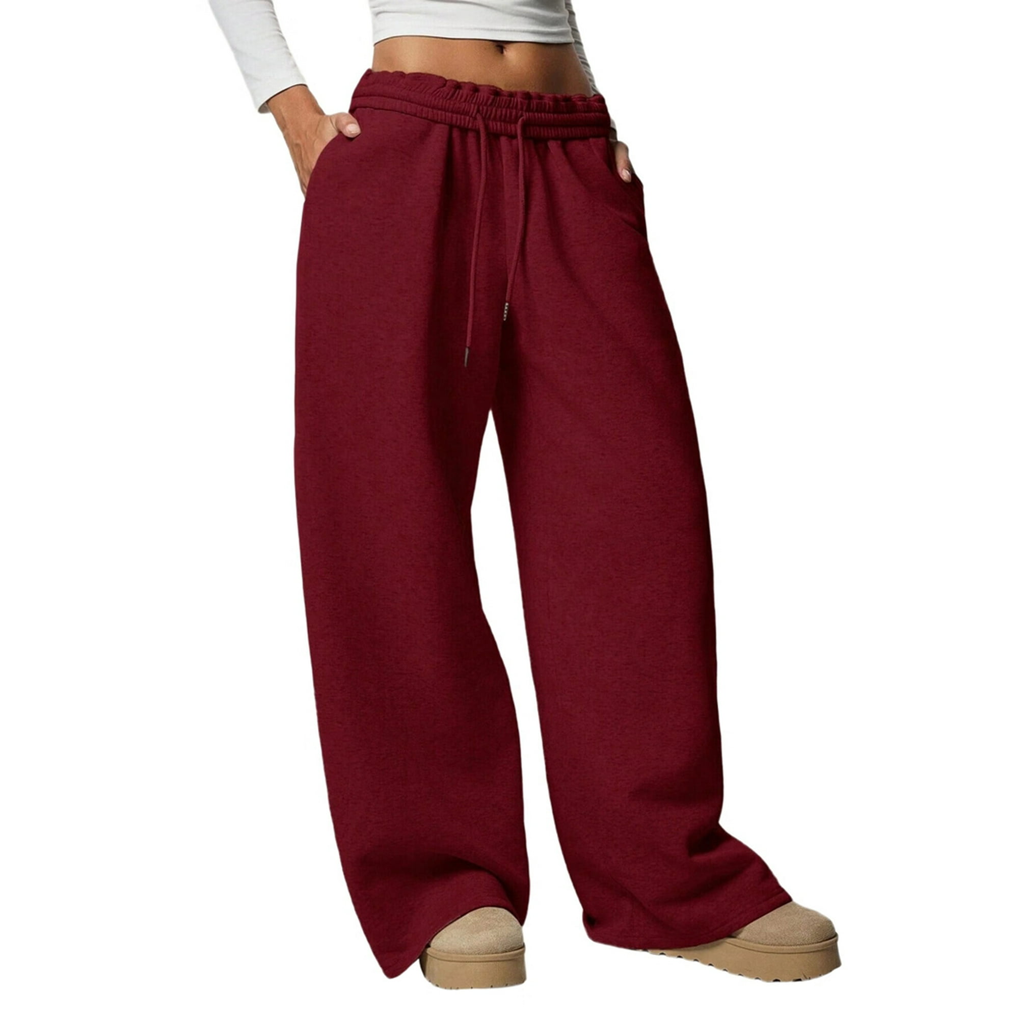 Click here for Unbranded Womens Wide Leg Sweatpants High Waisted... prices