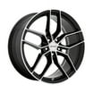 Petrol P5C 18X8 5X115 40Et 72.1Cb Gloss Black W/ Machined Face Wheel ...