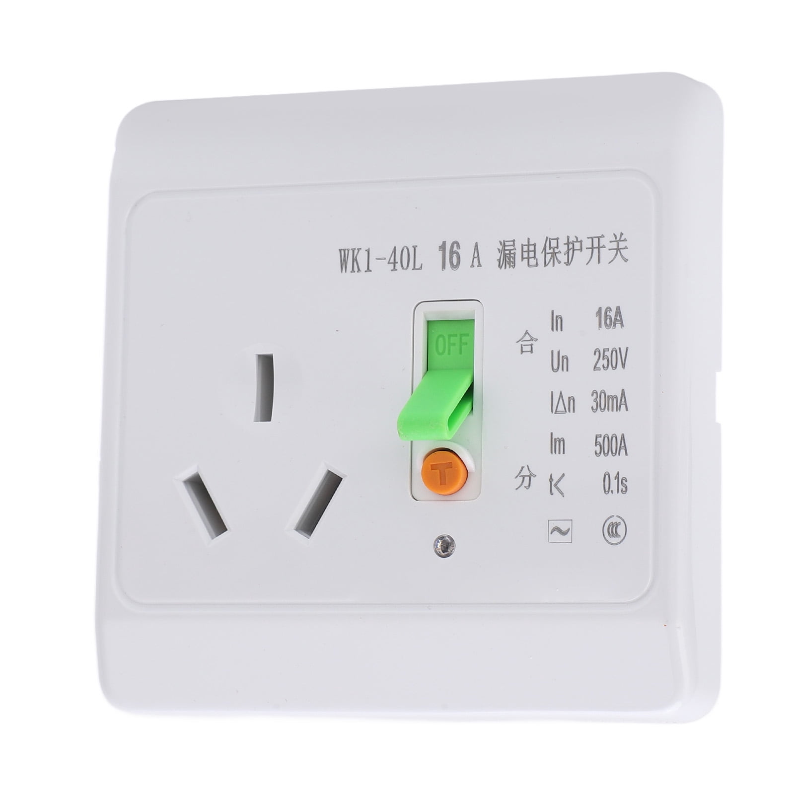 Receptáculo protector de fugas disyuntor de fugas Alta seguridad 4000 ...
