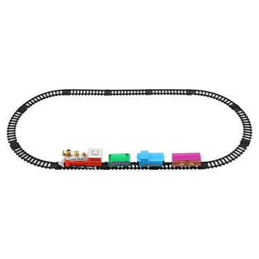 Express Train Set with Tracks Toy - Battery Operated Classic Train ...