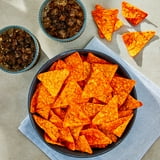 Great Value Nacho Cheese Tortilla Chips, 9.75 oz, Bold Flavor, Snack ...